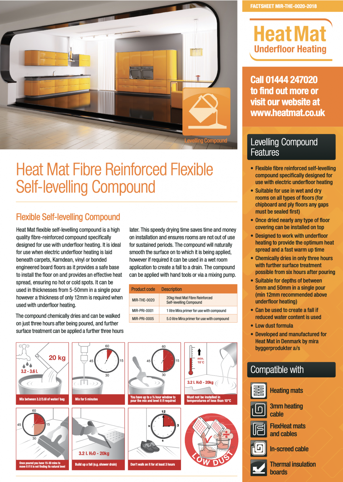 Heat Mat – Underfloor Heating